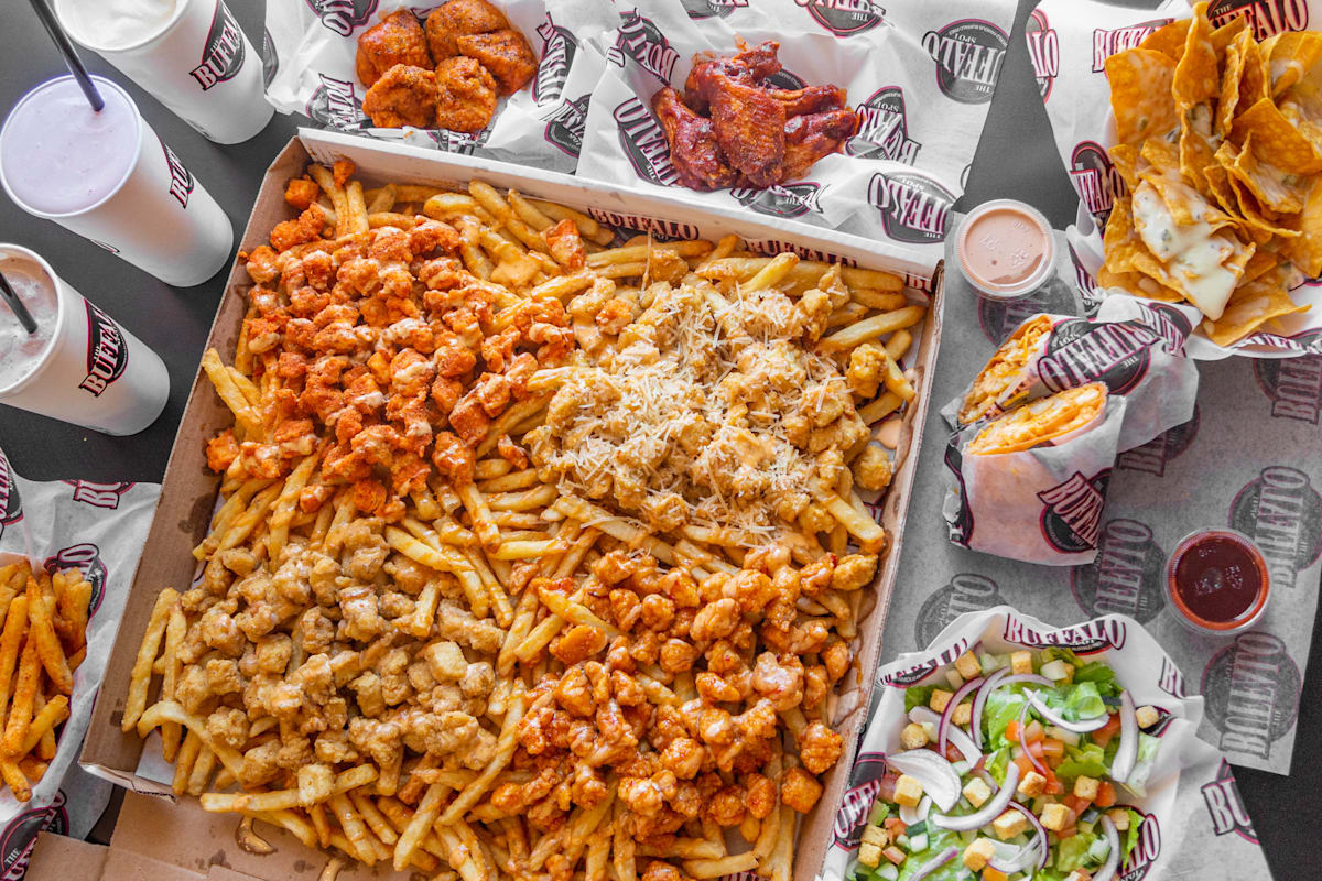 The Buffalo Spot Delivery Menu | Order Online | 1740 E Serene Ave Las ...
