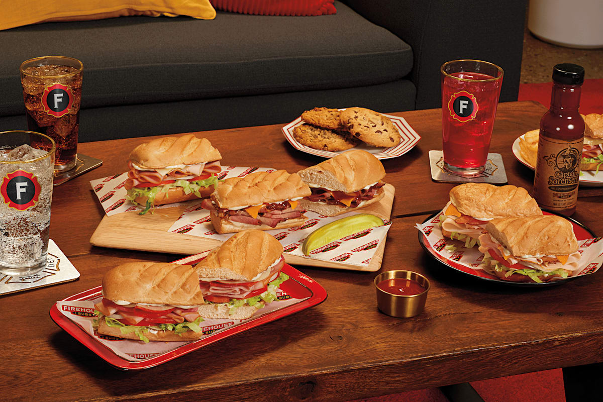 Firehouse Subs Delivery Menu | Order Online | 4650 Donald Ross Rd Palm ...