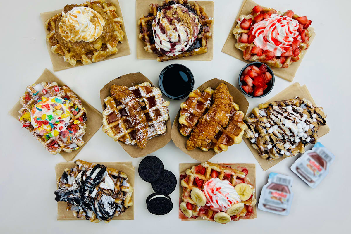 Oh My Waffle! Delivery Menu | Order Online | 2106 Strawberry Rd ...