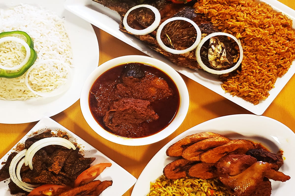 Afri-Cafe Delivery Menu | Order Online | 11914 Wilcrest Drive Houston ...