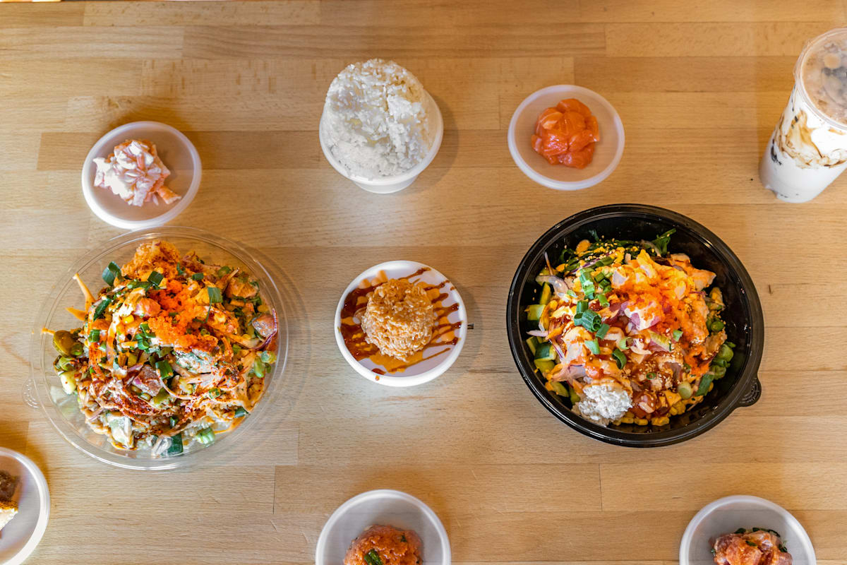 Poki Monster Delivery Menu | Order Online | 105 W Lambert Rd Brea | Grubhub