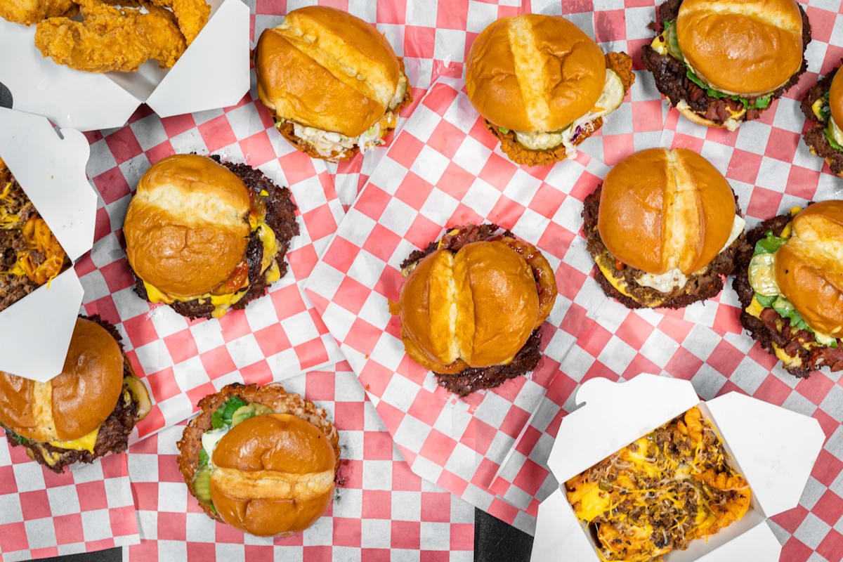 Slay Burgers Delivery Menu | Order Online | 22 W Brookland Park Blvd ...