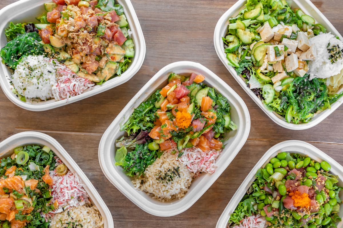 Poke Bar Delivery Menu | Order Online | 3055 Olin Ave San Jose | Grubhub