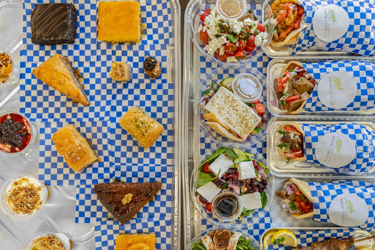 Yiasou Greek Market and Cafe - Narberth, PA Restaurant | Menu ...