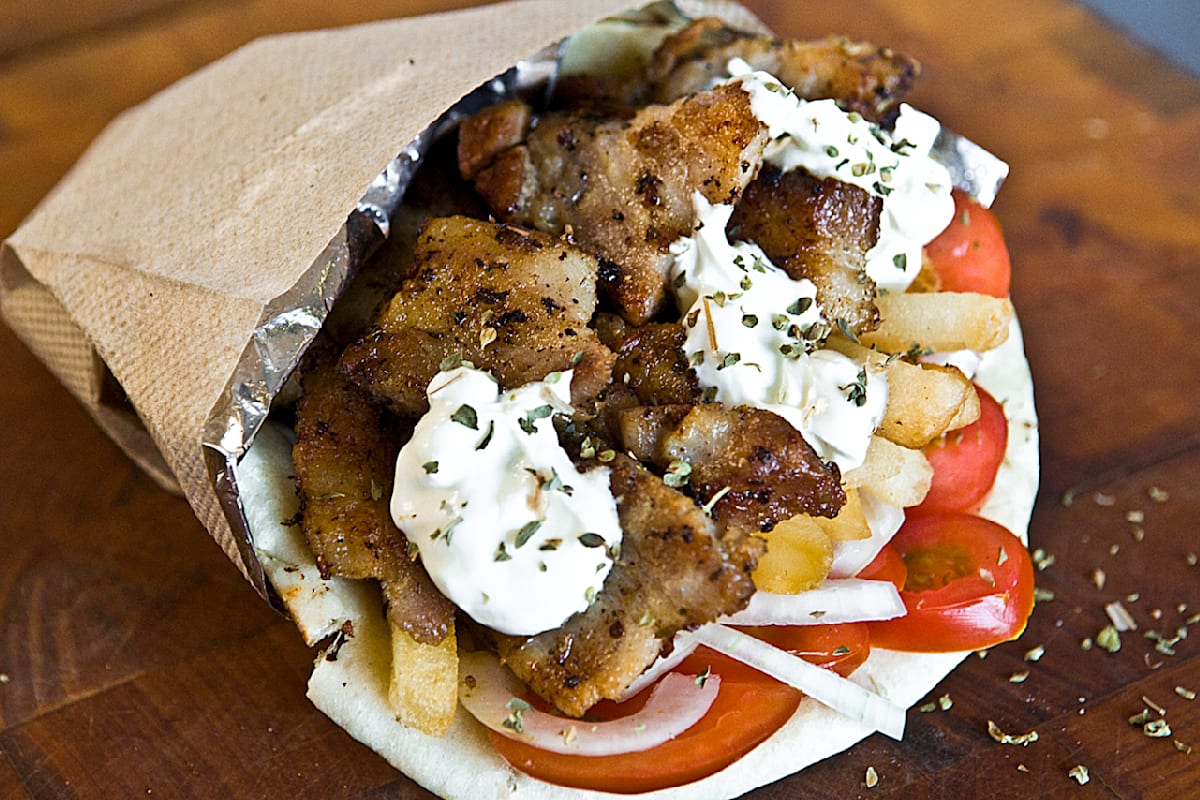 Kalamaki Catering Delivery Menu | Order Online | 3010 Wilshire Blvd Ste ...