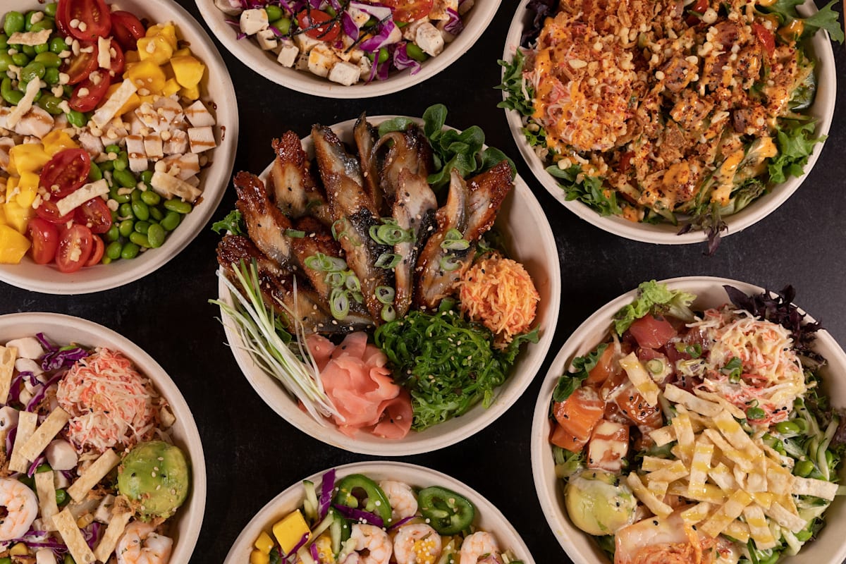 Poke Wave Delivery Menu | Order Online | 7153 France Ave S Minneapolis ...