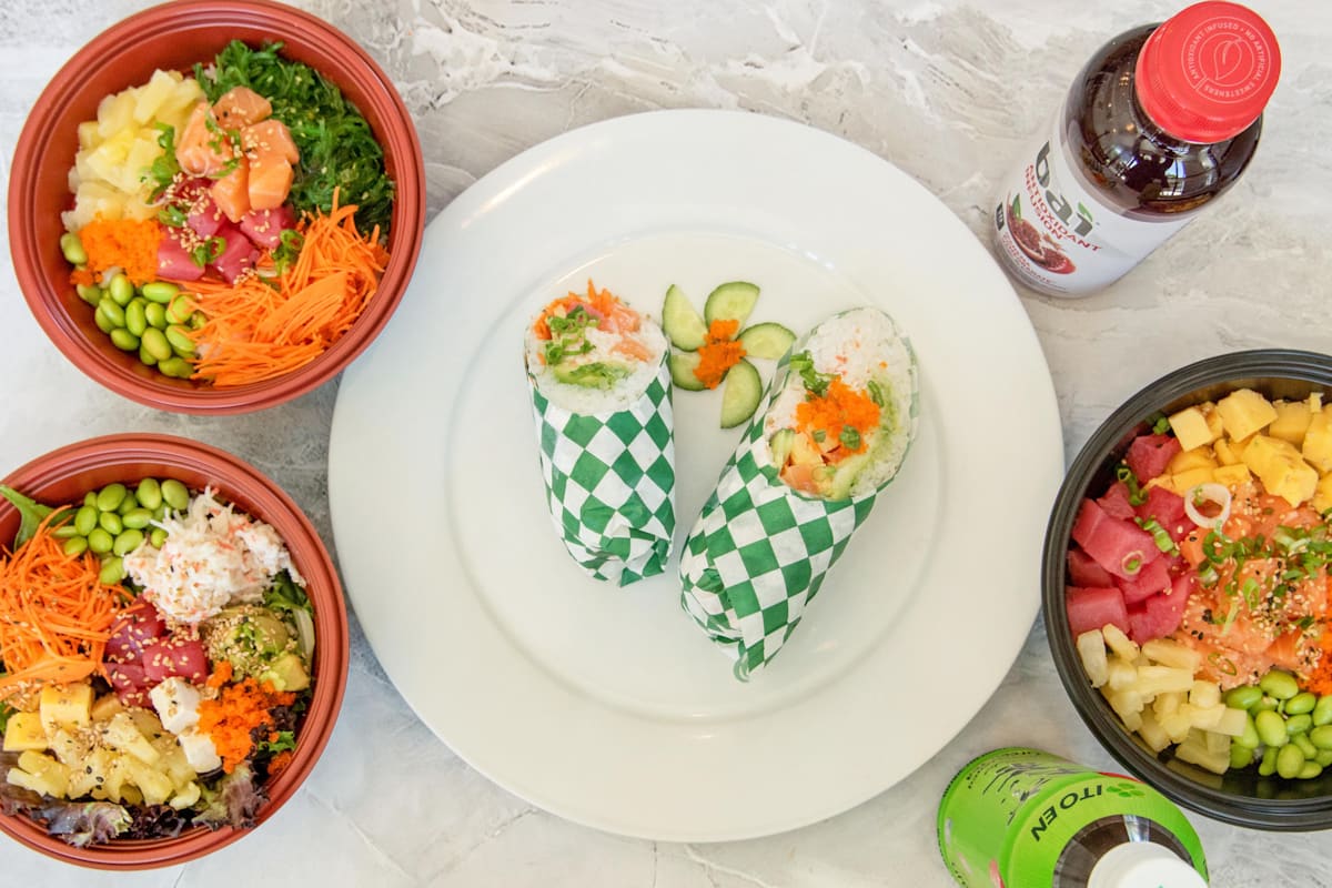 Poke OC Delivery Menu | Order Online | 3636 Birch St Ste170 Newport ...