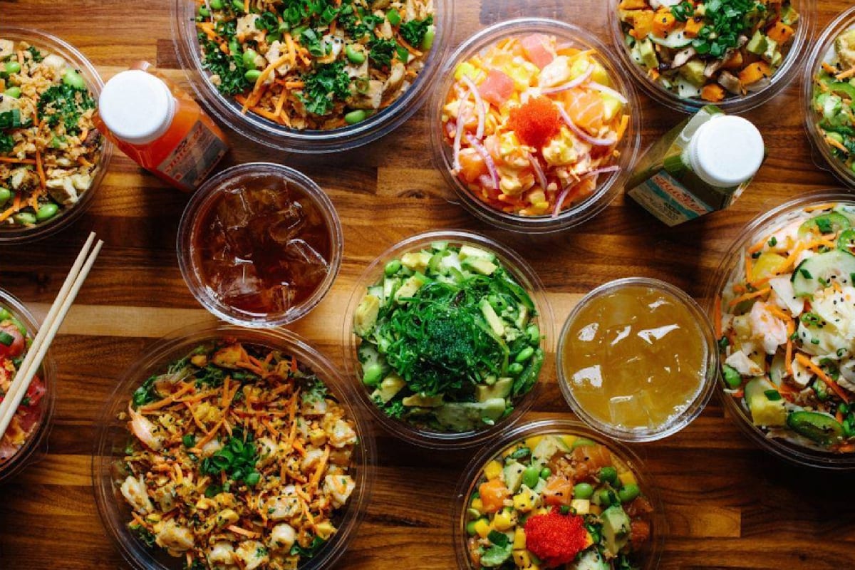 FreshFin Poke Delivery Menu | Order Online | 157 Regent St Salt Lake ...