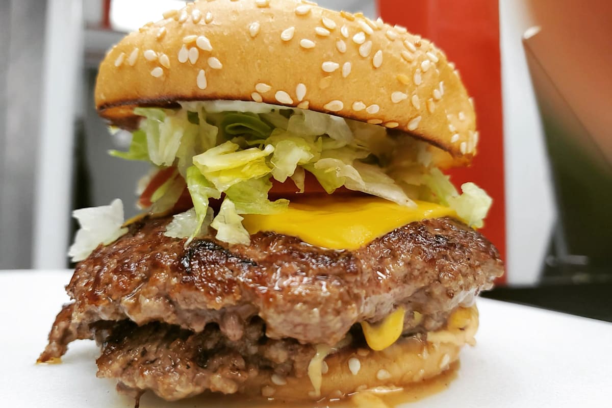 Sky Rocket Burger Delivery Menu | Order Online | 111 S Hall St Dallas ...