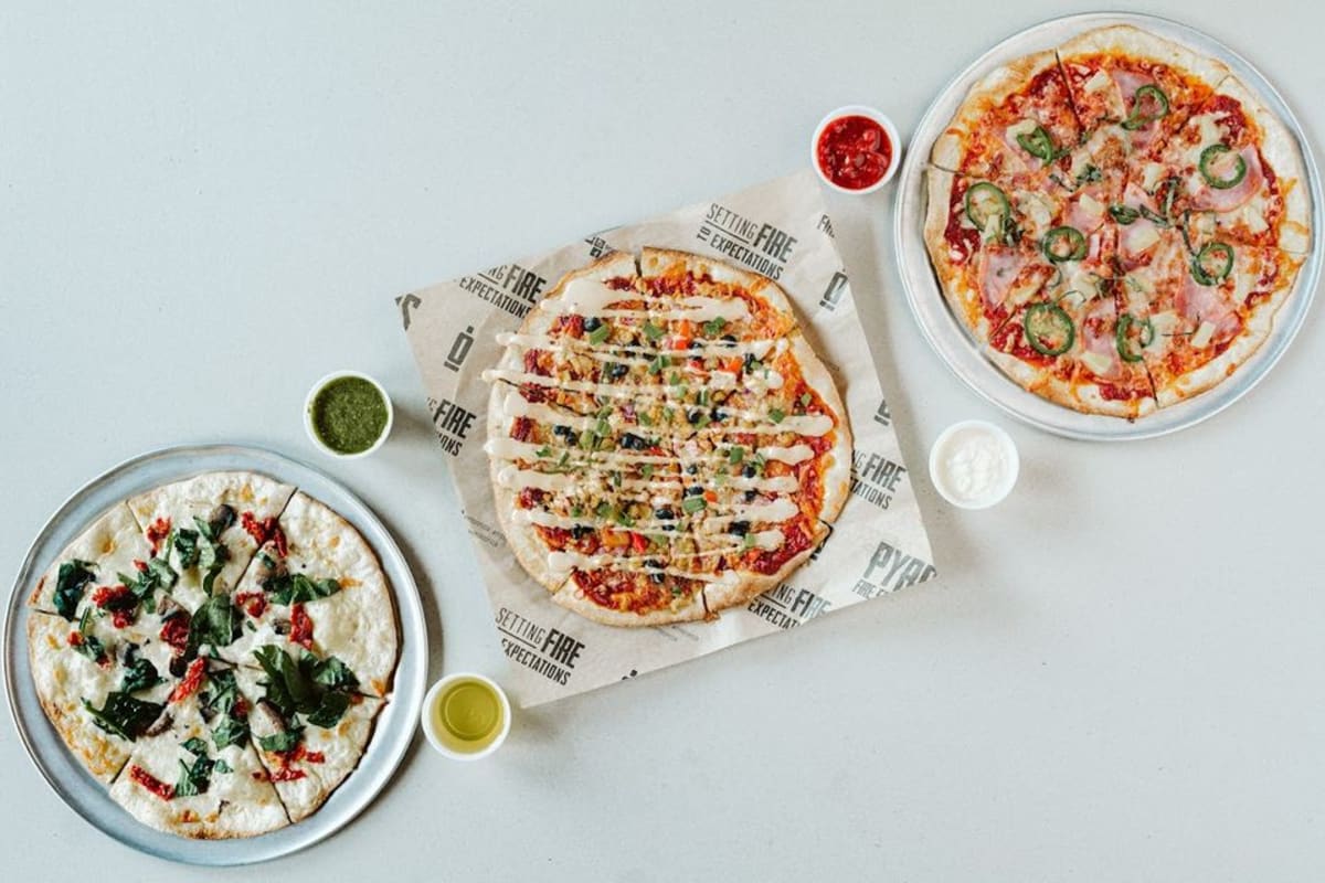 PYRO'S Fire Fresh Pizza Delivery Menu | Order Online | 1150 Vann Dr ...