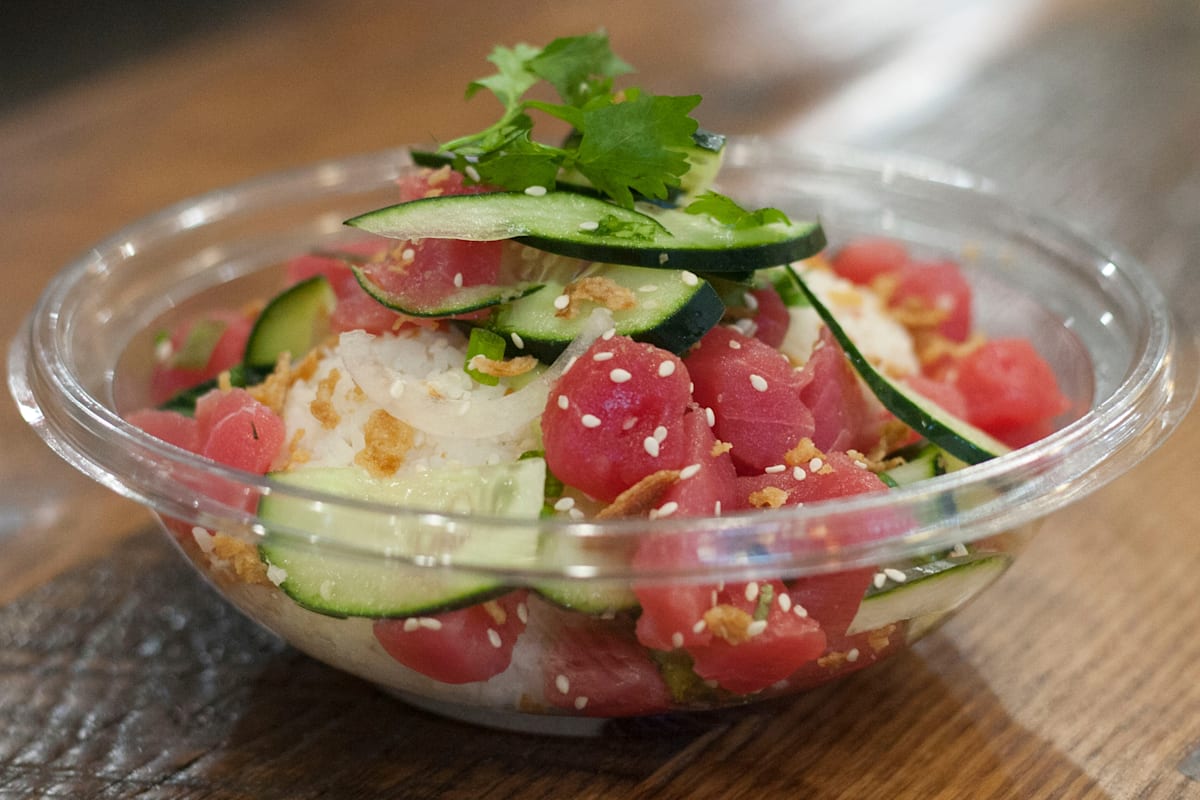 Mahalo Poke Delivery Menu | Order Online | 6600 Topanga Canyon Blvd Ste ...