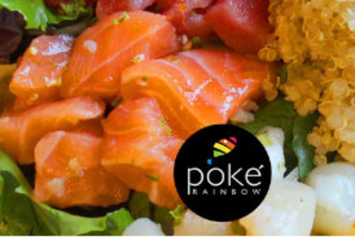 Poke Rainbow Delivery Menu | Order Online | 1811 S Catalina Ave Ste A ...