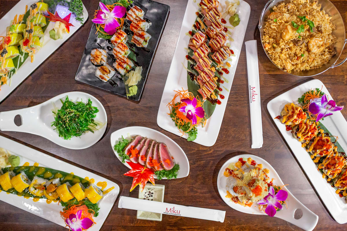 Miku Sushi & Steakhouse Delivery Menu | Order Online | 584 Cranbrook Rd ...