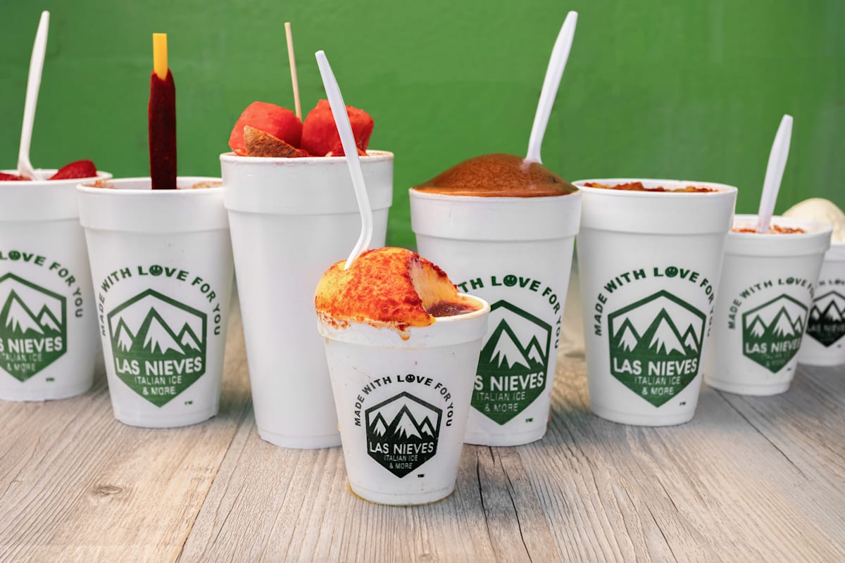 Las Nieves Fruit Cups Delivery Menu | Order Online | 1118 W Hildebrand ...