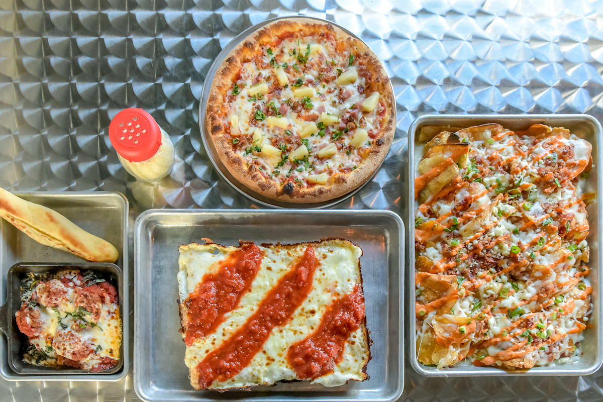 Night Train Pizza Delivery Menu | Order Online | 600 9th Ave S Ste 100 ...