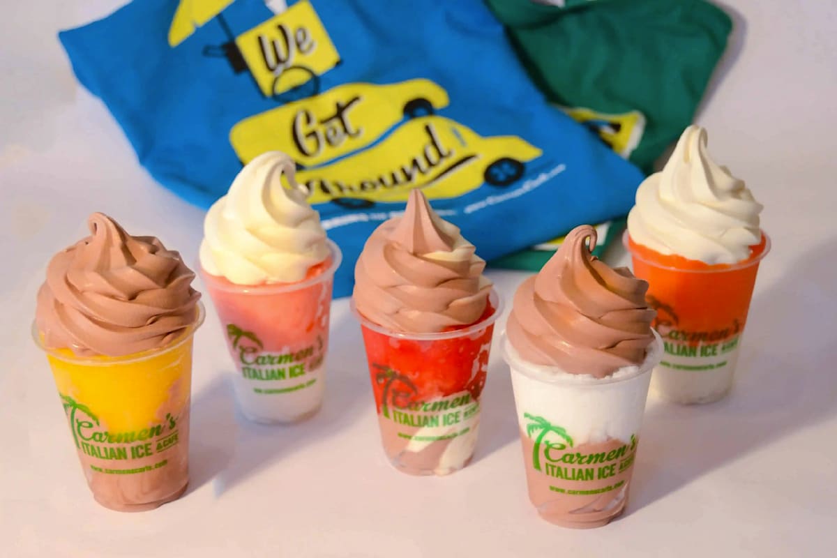 Carmen's Italian Ice & Cafe Delivery Menu | Order Online | 1115 Nelson ...