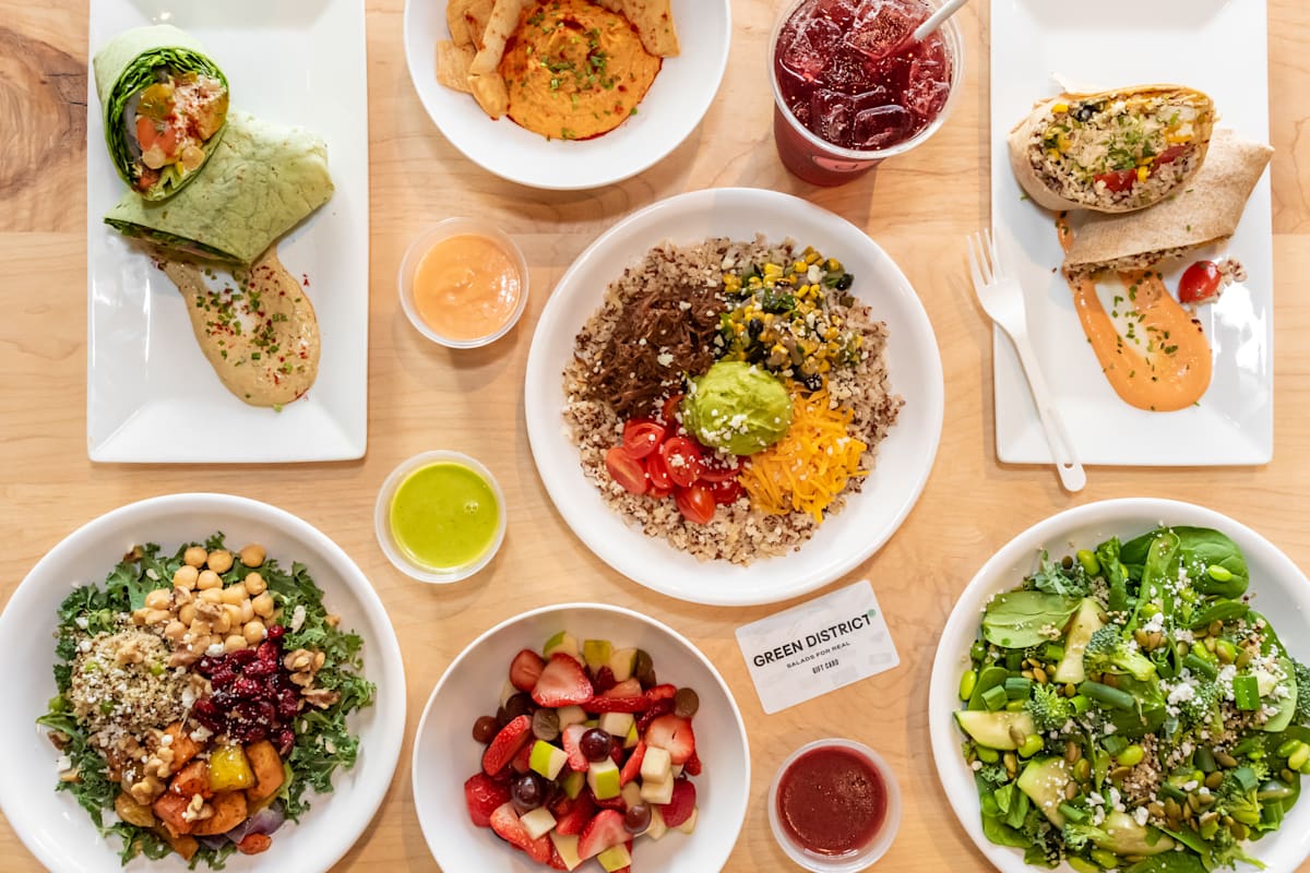 Green District Salads (Middletown) - Louisville, KY Restaurant | Menu ...