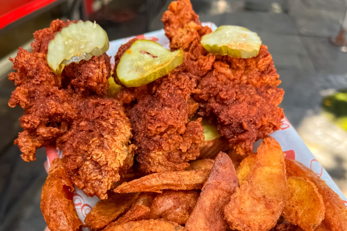 The Red Chickz Delivery Menu | Order Online | 2525 El Camino Real STE ...