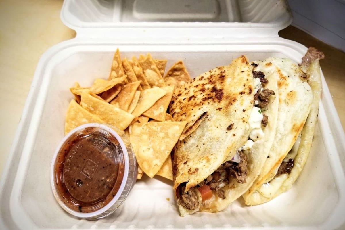 Dilla Libre Dos Delivery Menu | Order Online | 8018 East Thomas Road ...