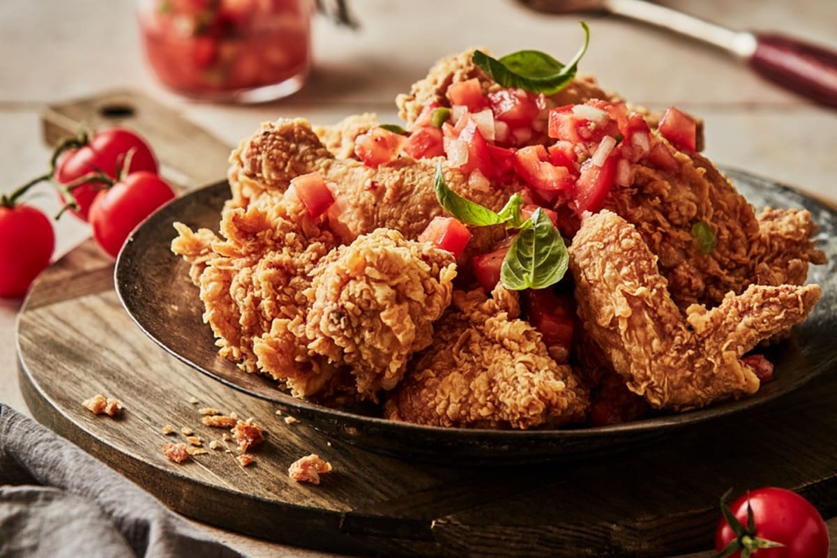 Crispy Chicken n' Tomato Delivery Menu | Order Online | 10549 Scripps ...