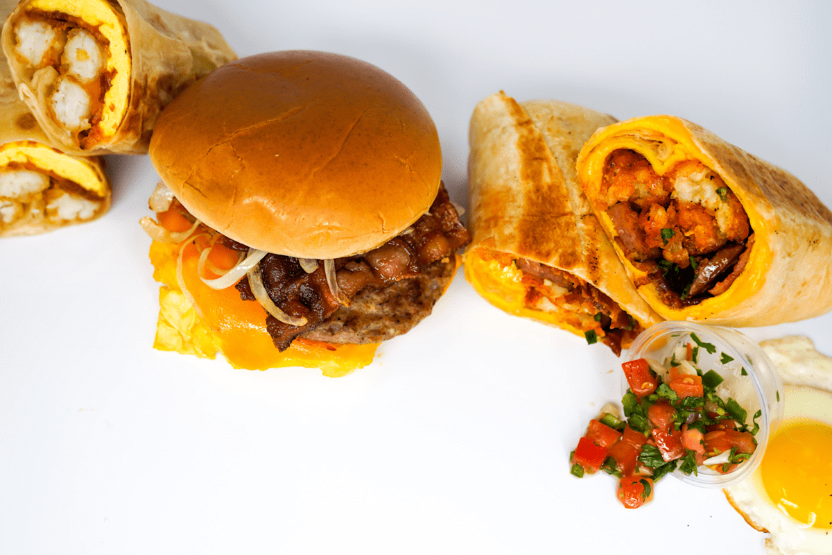 All About Breakfast Delivery Menu | Order Online | 1821 E Abram St ...