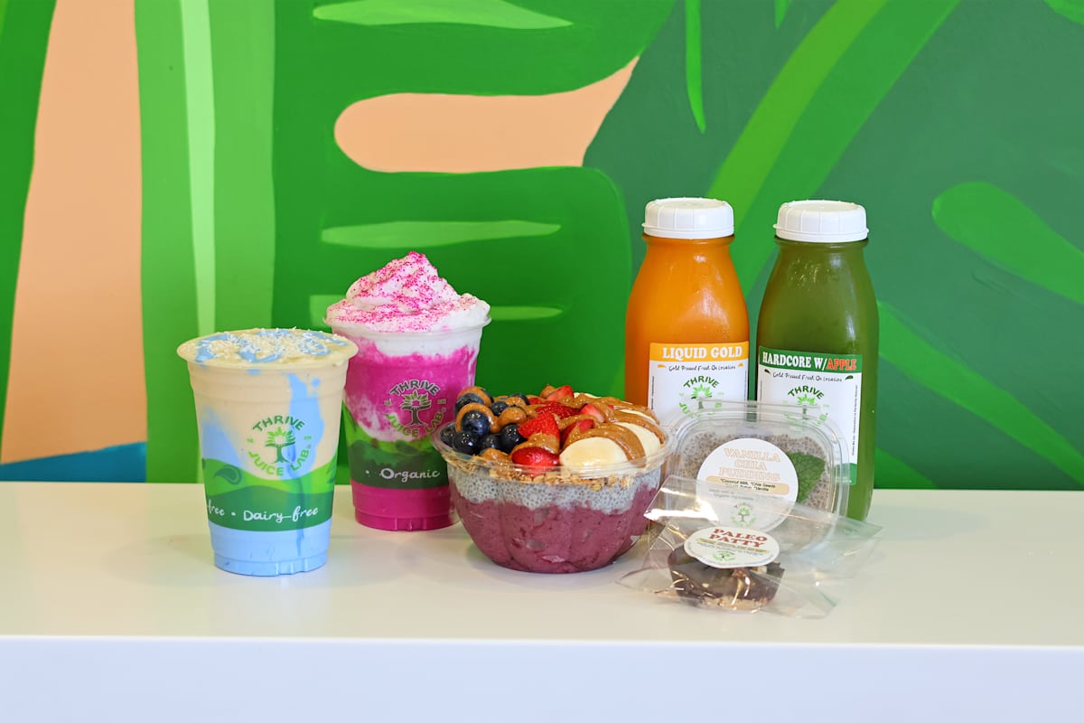 Thrive Juice Lab- Costa Mesa Delivery Menu | Order Online | 2701 Harbor ...