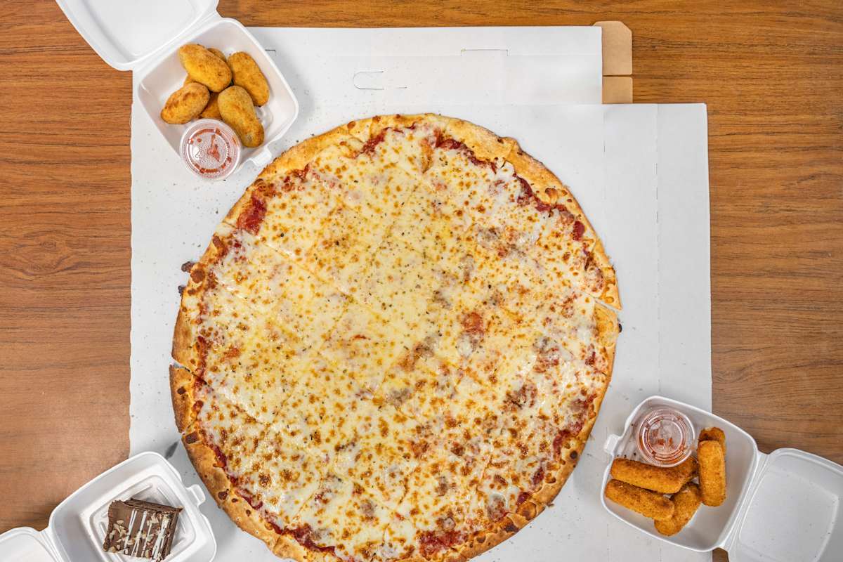 Pizza For U Delivery Menu | Order Online | 150 Brook Forest Avenue ...