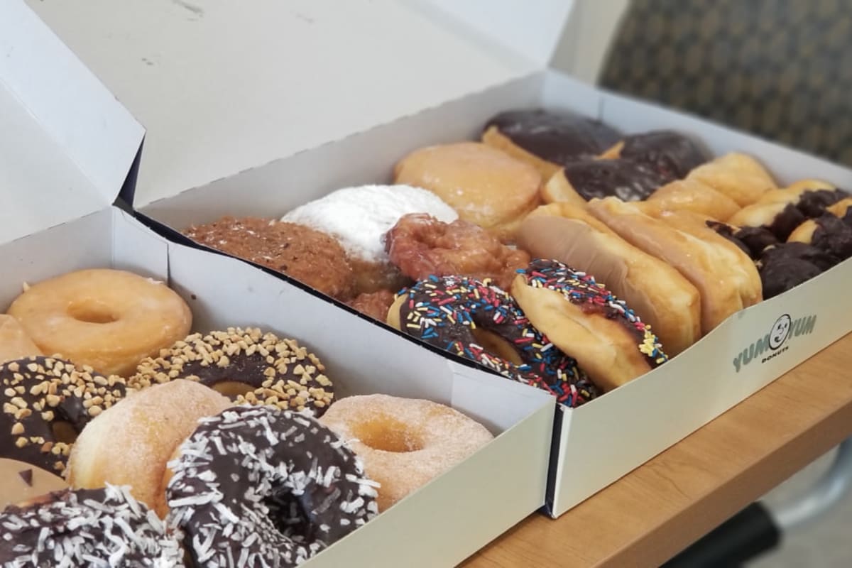 Yum Yum Donuts Delivery Menu | Order Online | 400 Blossom Hill Rd San ...