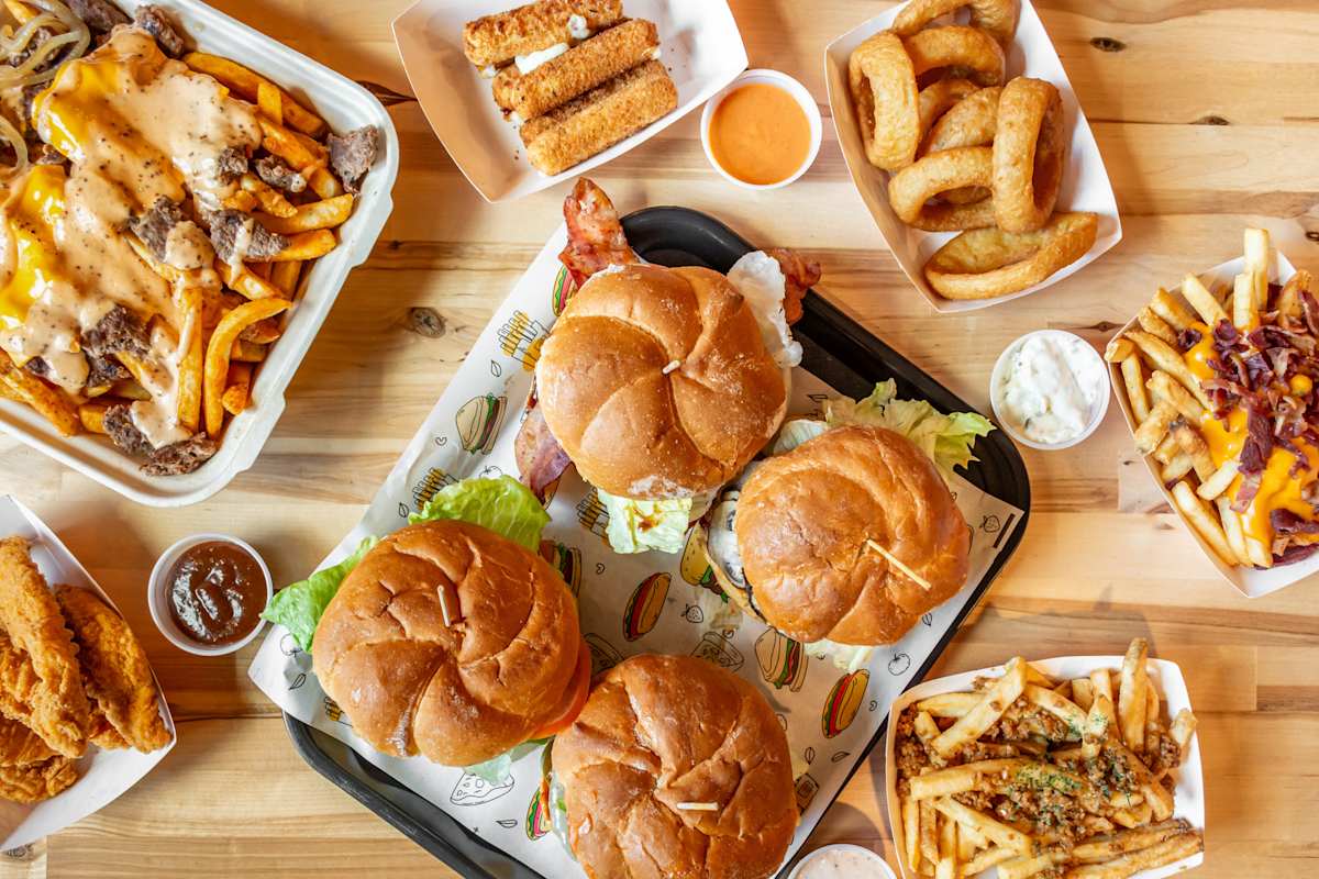 Shake & Stack Burgers Delivery Menu | Order Online | 4106 Brooklyn Ave ...