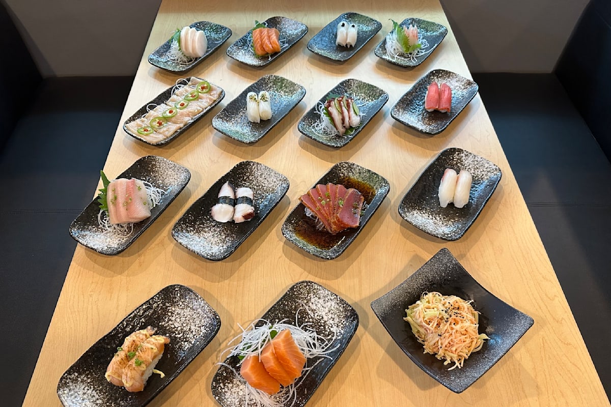 Umai Revolving Sushi Delivery Menu | Order Online | 2833 Monroe Ave ...