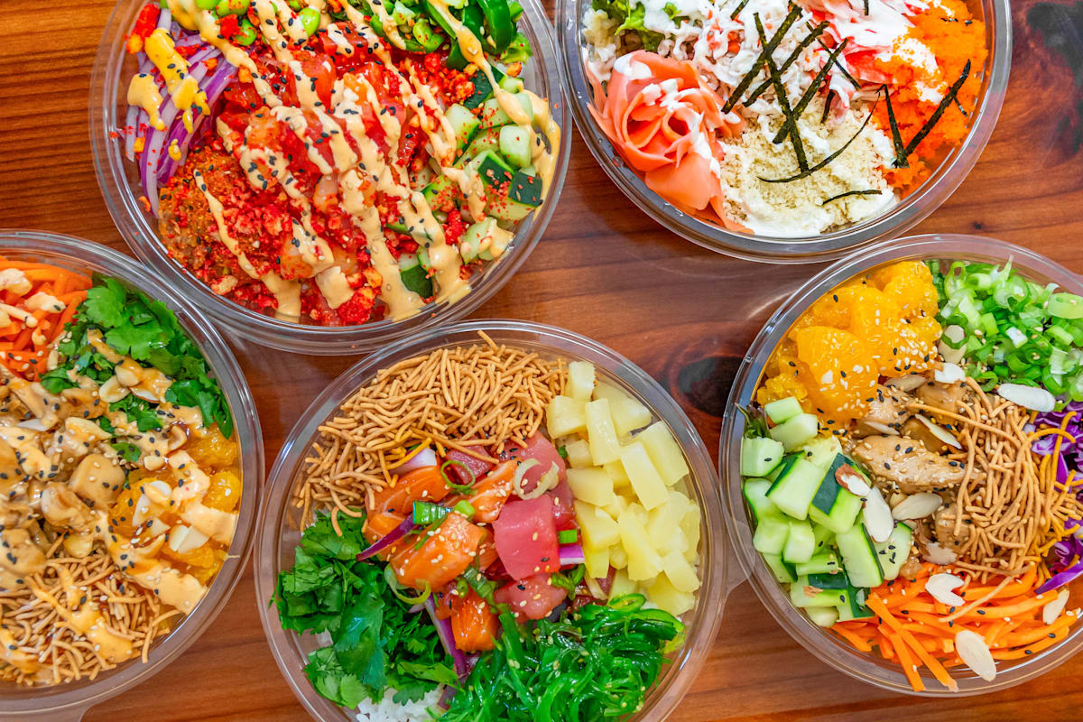 Pacific Poki Delivery Menu | Order Online | 2860 N Fowler Ave Fresno ...