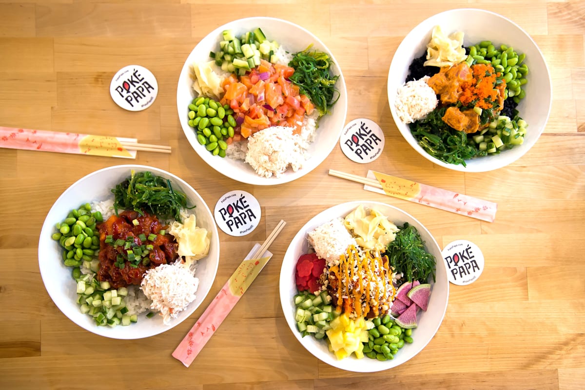 Poke Papa Delivery Menu | Order Online | 806 H St NW Washington | Grubhub