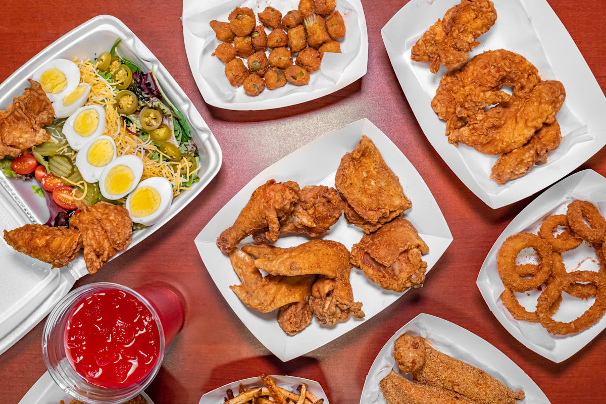 Jus Chickn N Fish Delivery Menu | Order Online | 3207 E Kirnwood Dr ...