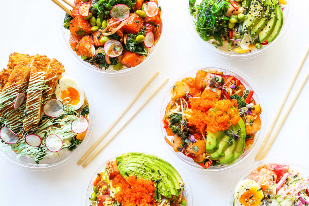 Poke One Delivery Menu | Order Online | 407 Lytton Ave Palo Alto | Grubhub