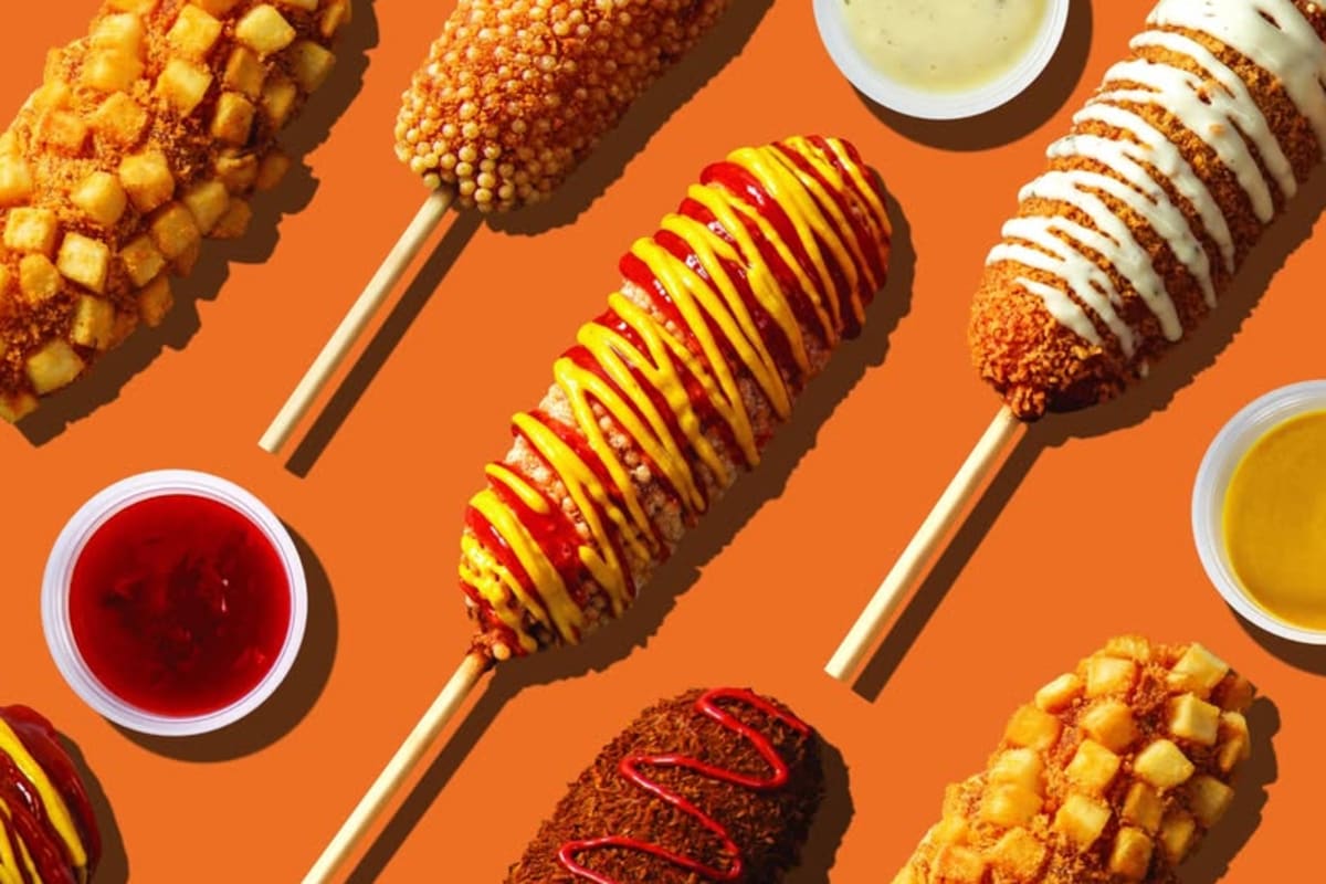 Two Hands Corn Dogs Delivery Menu | Order Online | 4459 S Power Rd Mesa ...