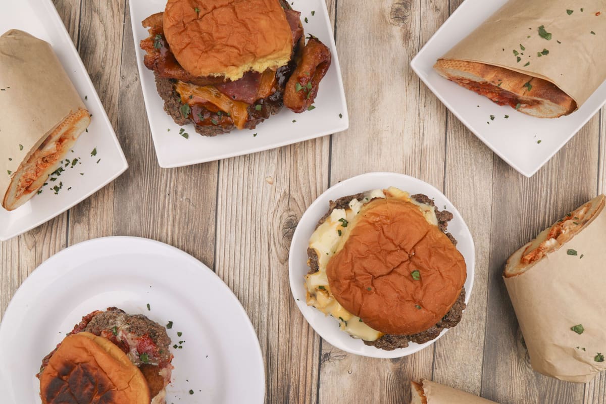 Knockout Burgers and Subs Delivery Menu | Order Online | 1224 Meridian ...