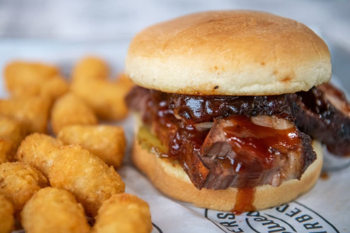 Burgers Blues Barbecue Delivery Menu | Order Online | 168 W Government ...