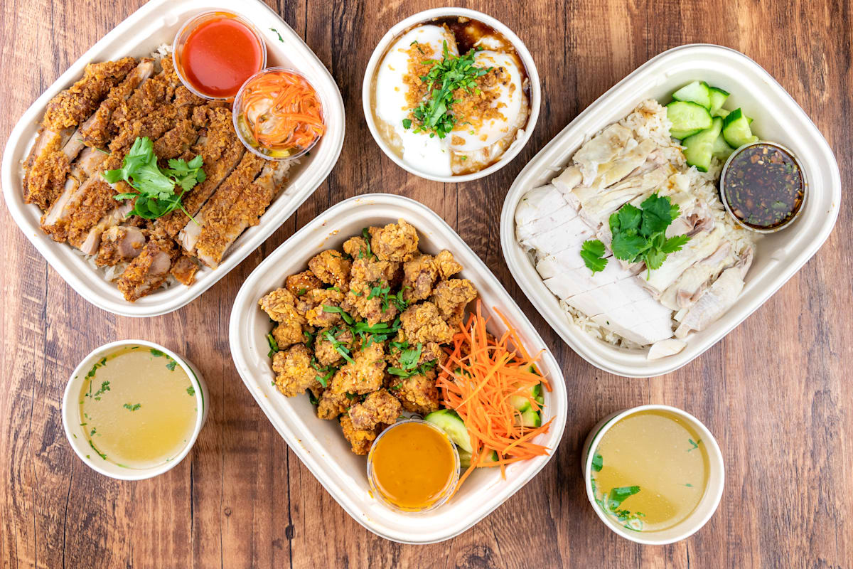 Rooster & Rice Delivery Menu | Order Online | 688 Baker St #3 Costa ...