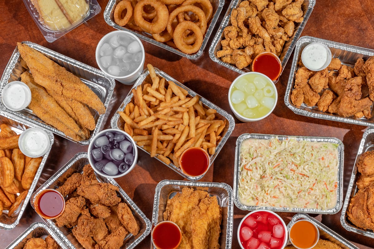 J J fish and chicken Delivery Menu | Order Online | 20225 Eight Mile Rd ...