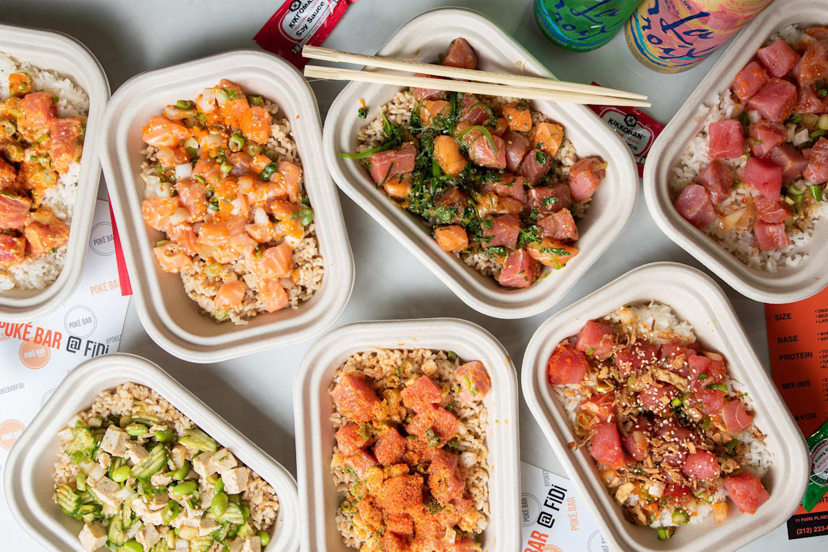 Poké Bar - New York, NY Restaurant | Menu + Delivery | Seamless