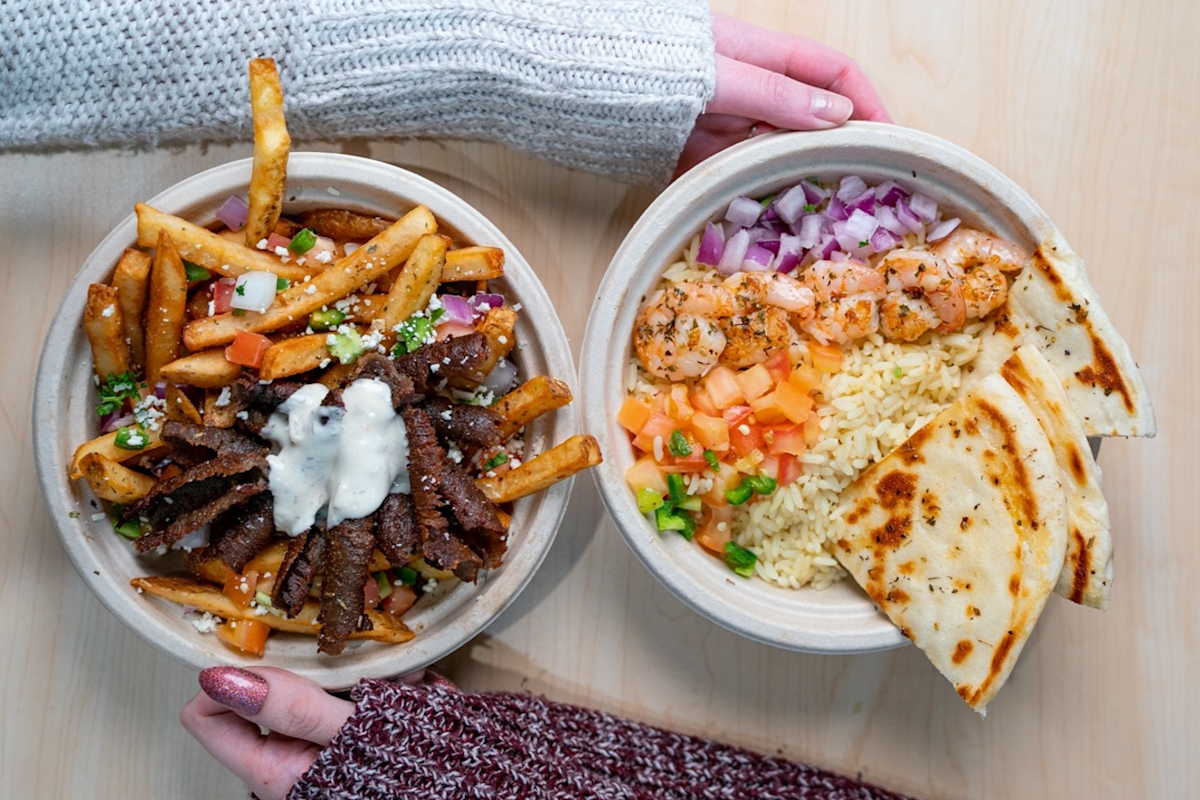 OPA! Of Greece - MOA Delivery Menu | Order Online | 2131 Lindau Lane ...