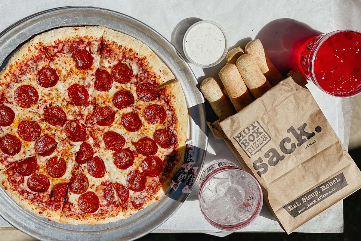 HotBox Pizza Delivery Menu | Order Online | 8938 E 96th St Fishers ...