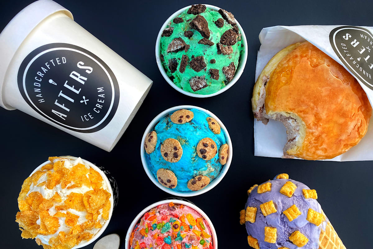 Afters Ice Cream Riverside Delivery Menu | Order Online | 1201 ...