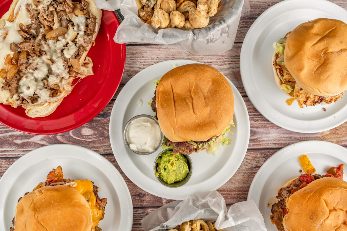 Stomp's Burger Joint Delivery Menu | Order Online | 3107 TX-146 Bacliff ...