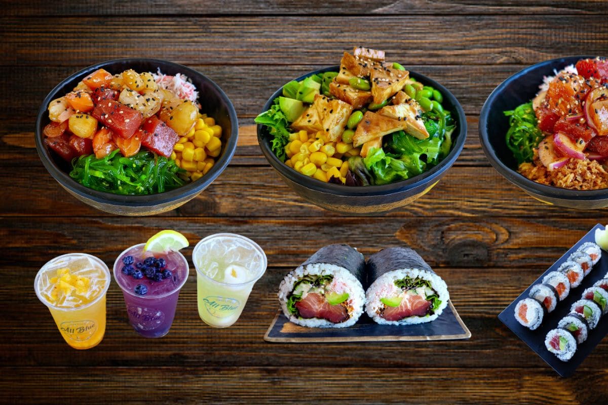 All Blue Poke Delivery Menu | Order Online | 1485 SE Hawthorne Blvd ...