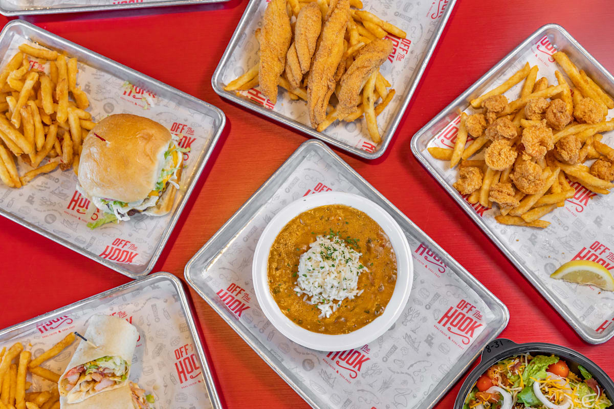 Off the Hook- Gonzales Delivery Menu | Order Online | 437 North Airline Highway Gonzales | Grubhub