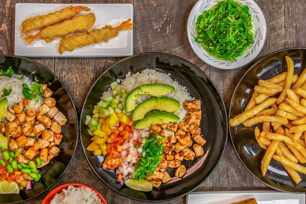 Poke Express Delivery Menu | Order Online | 3100 SW College Rd Ocala ...