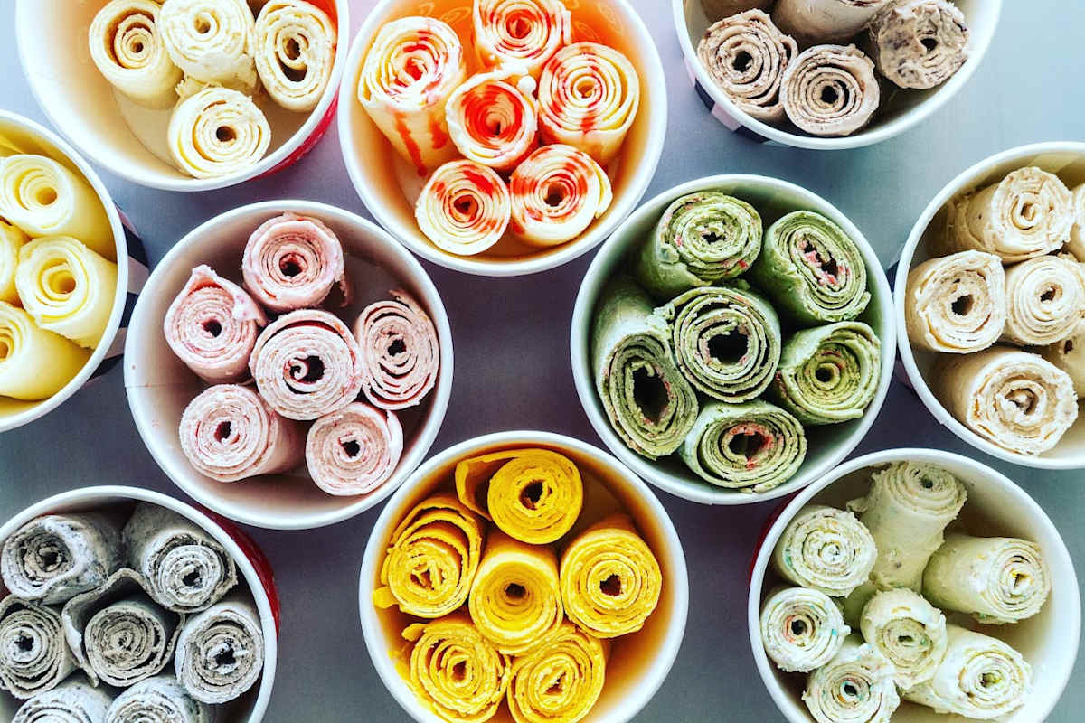 Rock n Roll, Handrolled Premium Ice Cream Delivery Menu | Order Online ...
