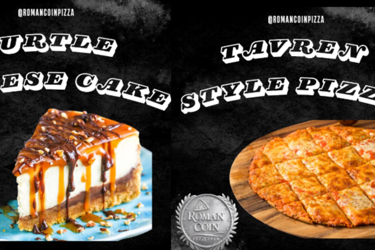 Roman Coin Pizza Delivery Menu | Order Online | 1332 North Lewis Avenue ...