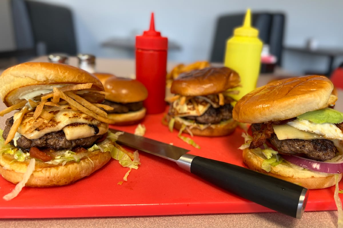 Old School Burger Delivery Menu | Order Online | 975 Mason Rd Katy | Grubhub